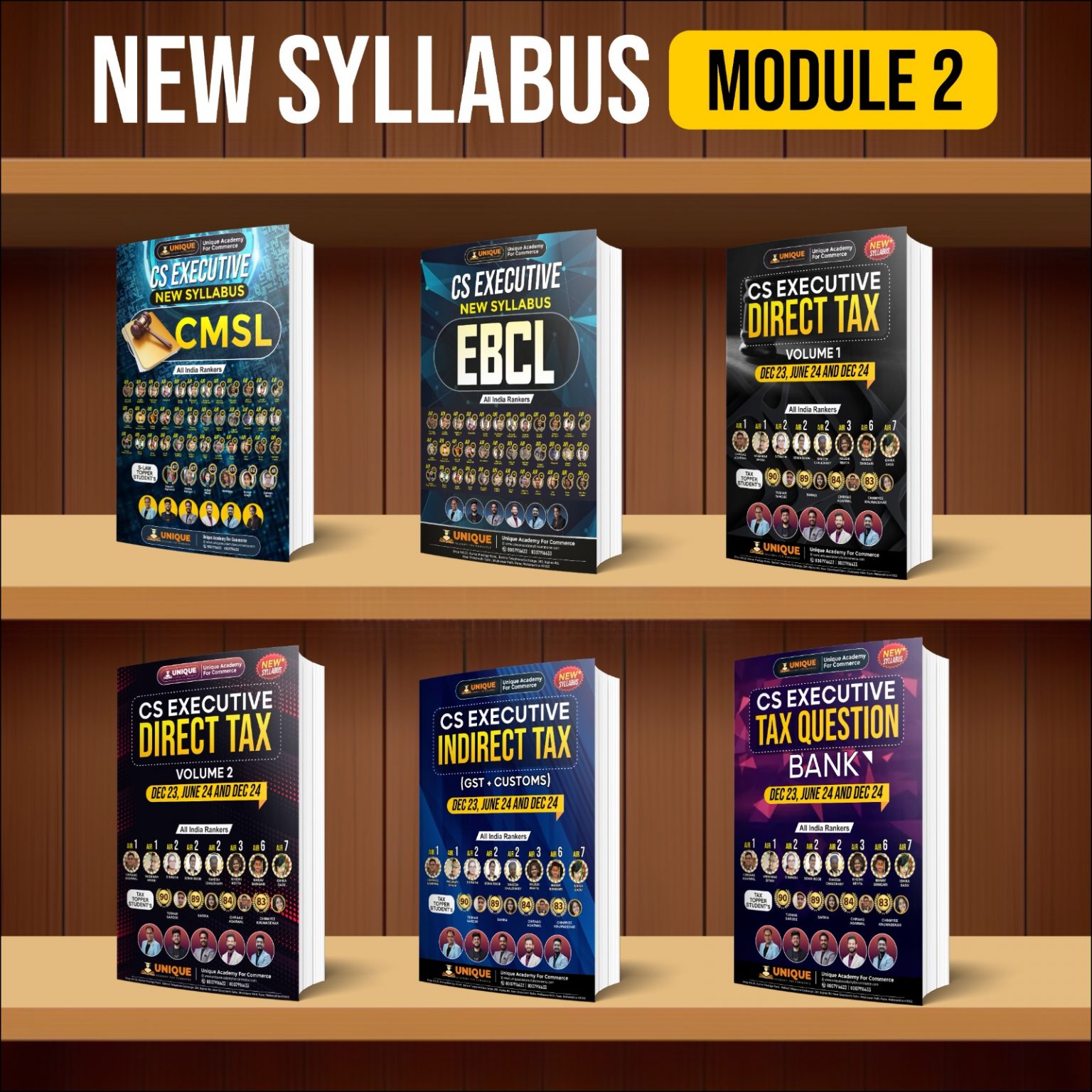 CS Executive Module 2 Combo New Syllabus – Unique Academy for Commerce ...