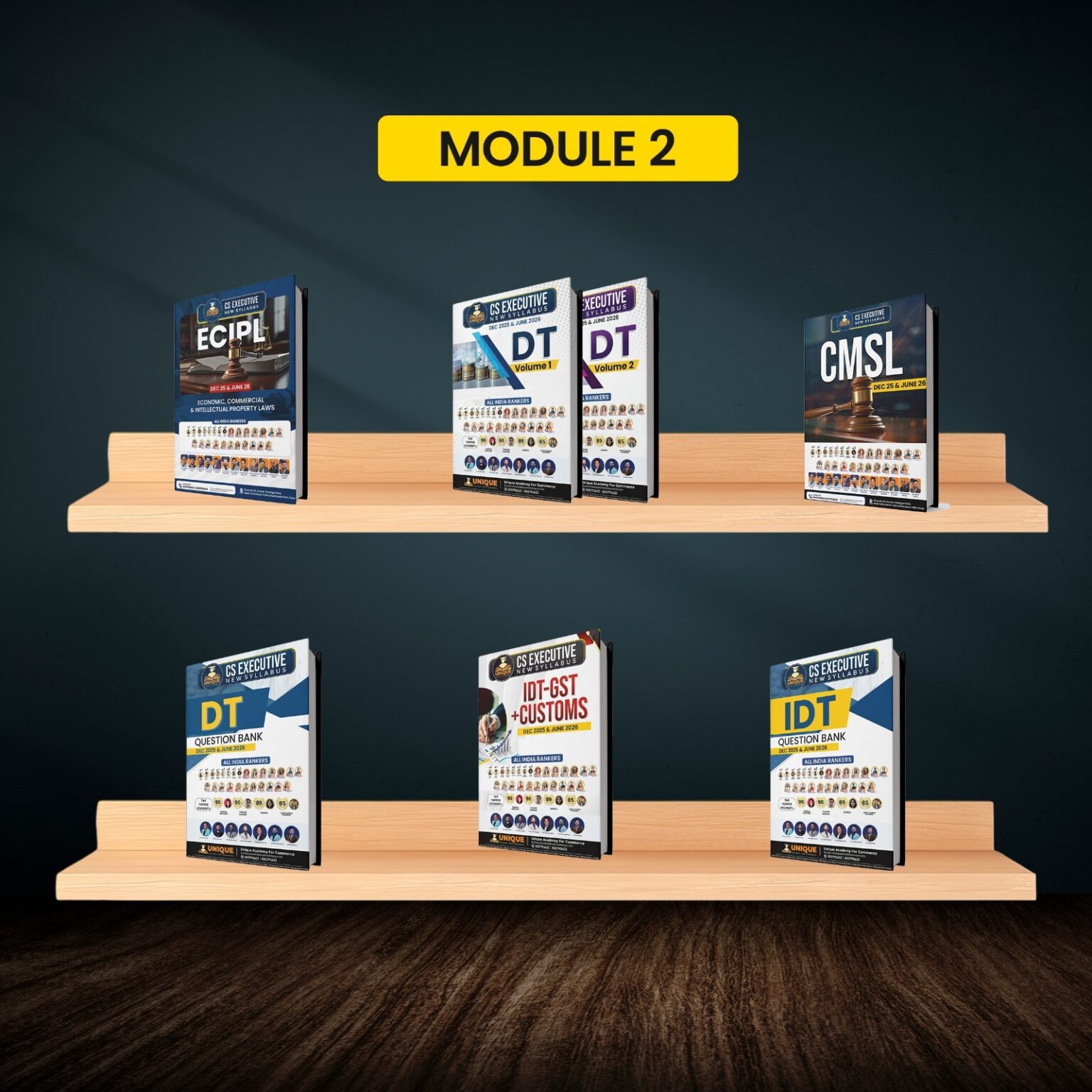 CS Executive Module 2 Combo New Syllabus – Unique Academy for Commerce ...