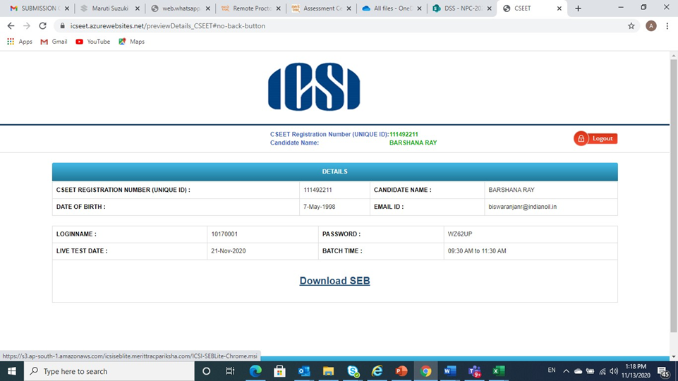 Safe Examination Browser (SEB) and Remote Proctored Test | Secure ...