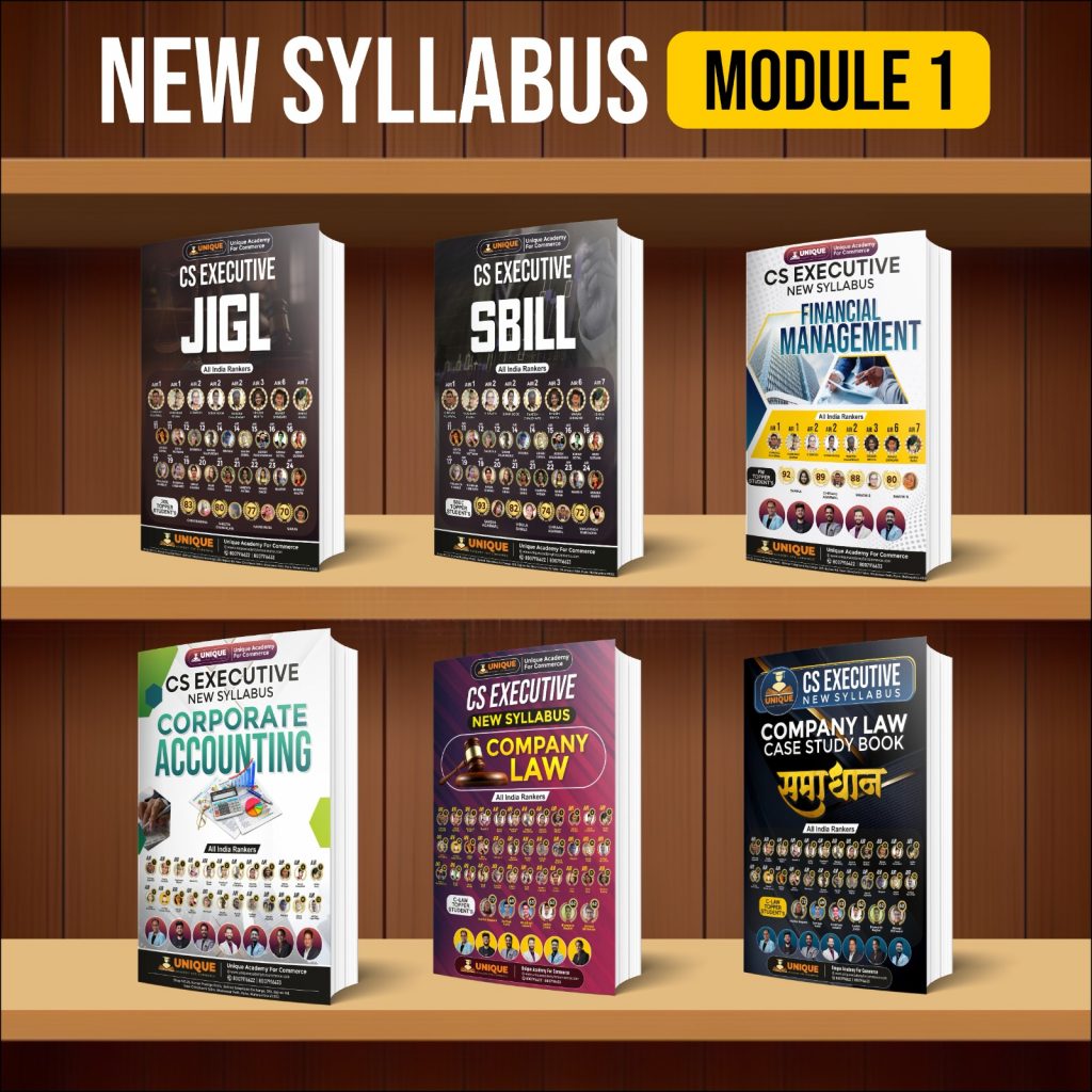 Free CS Executive All Subjects Notes Download In pdf