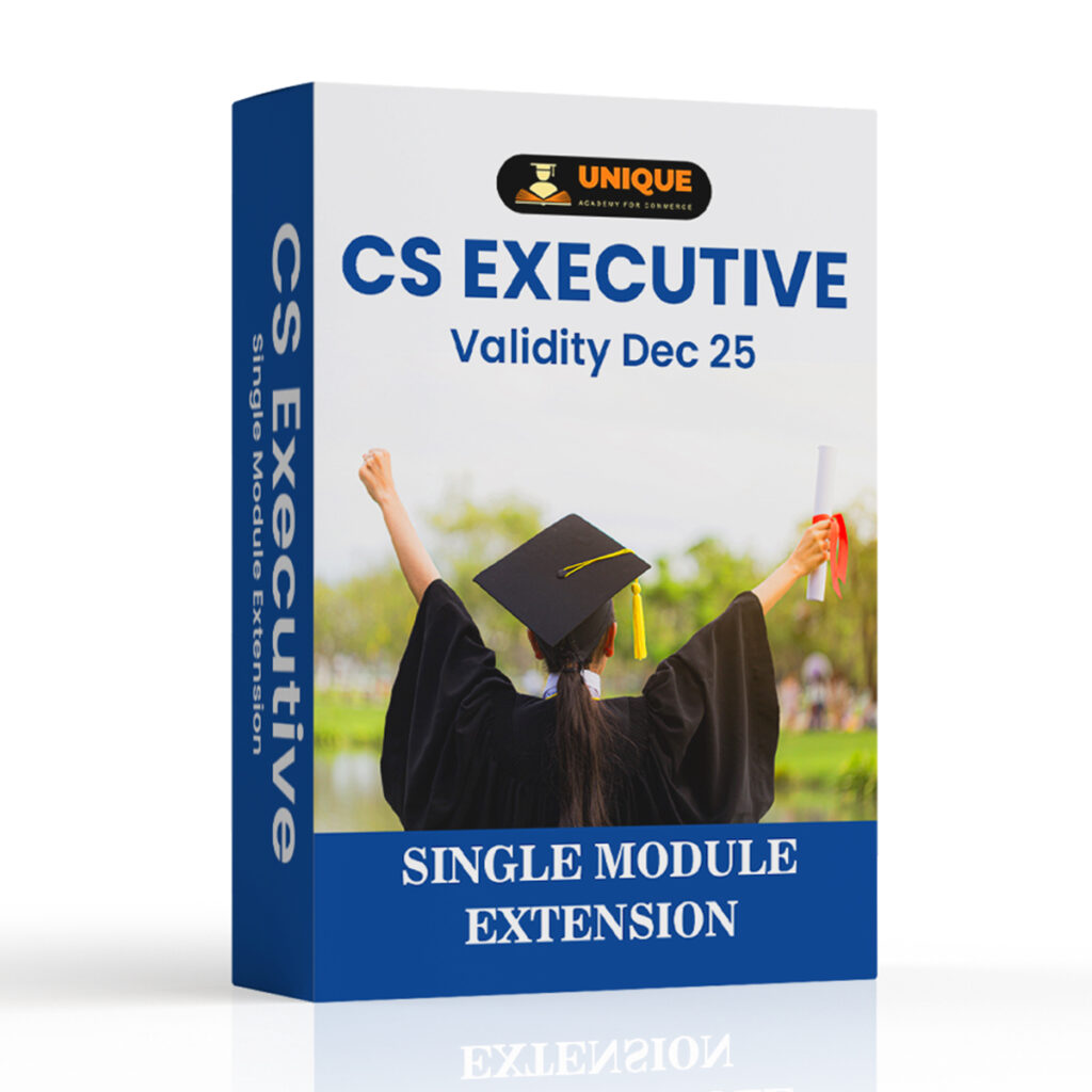 Extension Offer CS Executive Single Module Video Lectures New Syllabus ...