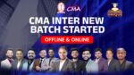 CMA Inter Complete Course Details for 2025 - Unique Academy For Commerce