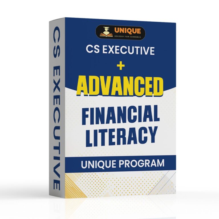CS Executive Both Modules With Test Series + Advanced Financial ...