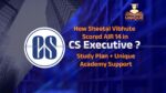 ICSI CS Executive June 2026 Time Table Released - Unique Academy For ...